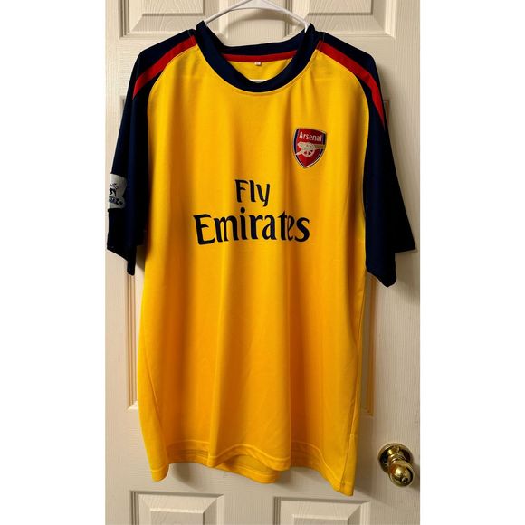 Arsenal | Shirts | Arsenal London Fly Emirates Barclay Patch Soccer ...
